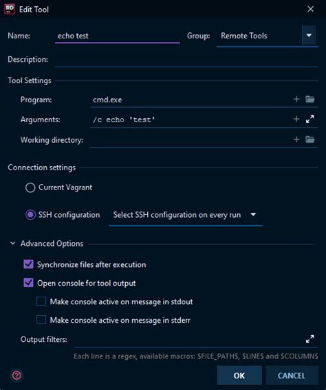 Remote Ssh External Tools Windows Invalid Path Rider Support Jetbrains