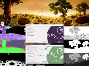 Features Exr IO Free Photoshop OpenEXR Plug In