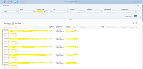 Solved Fiori Display Supplier List By Company Code T Sap