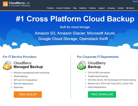 cloudberry backup block level backup data storage backup