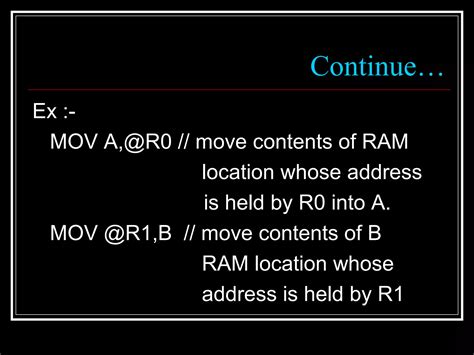 Addressing Modes Of 8051 Ppt Programming Languages Computing