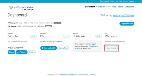 how to host a website built in python for free