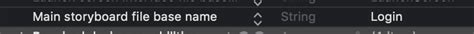 Ios Xcode 11 Main Interface Fixed With Mainstoryboard Stack Overflow