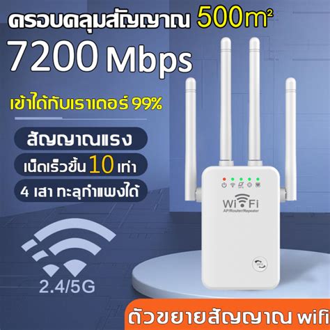 ตัวขยายสัญญาณ Wifi Wifi Repeater ขยายสัญญาณ Wifi ตัวกระจายwifi บ้าน ตัวกระจายสัญญาณ Wifi