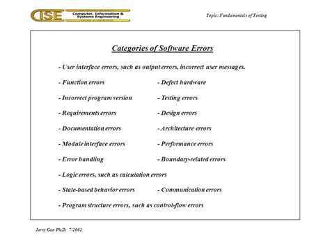 Fundamentals Of Testing Ppt Download