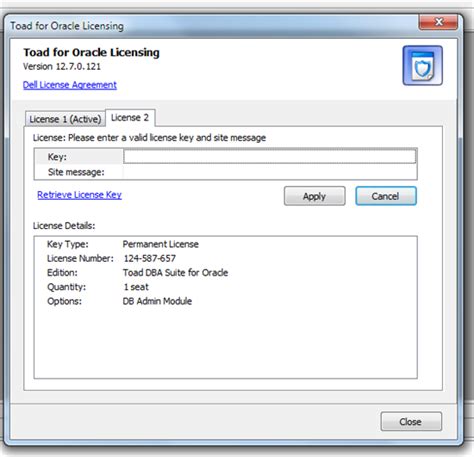 Toad For Oracle 12 License Key Fasrring
