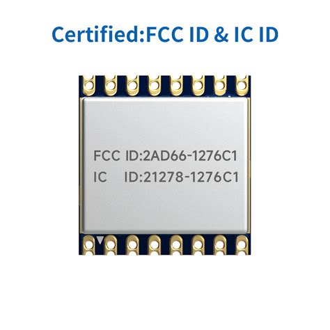 868mhz Lora Module Sx1276 Ce Red Certified Module Lora1276 C1 G Nicerf