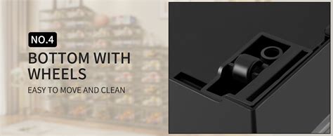 Amazon Com EHAMILY Tiers Pairs Foldable Shoe Boxes Large Plastic Shoe Storage Rack