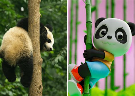 3d Chibi Panda Behance