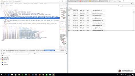 ว่าด้วยเรื่อง Datatablejquery ในการแก้ไข Css และการกำหนดค่าต่างๆ