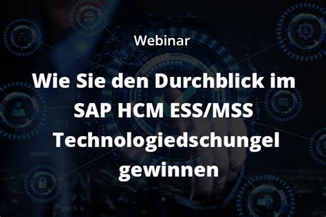 Sap Ess Mss Mitarbeiterbezogene Datenverwaltung Mindsquare