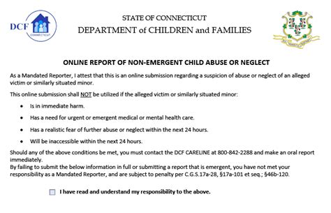 Dcf Referral Form And Instructions Groton Public Schools