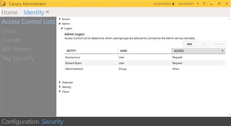 Using The Canary Admin Client Version 24 Getting Started Canary