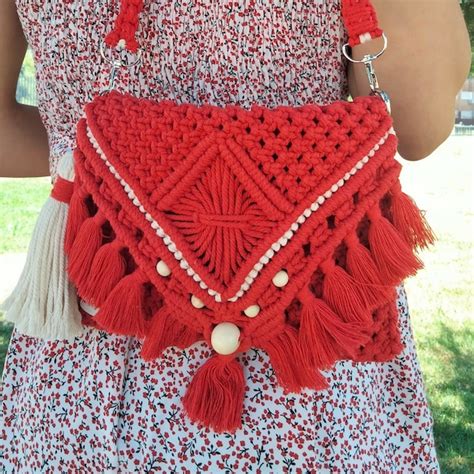 Macrame Handbags Etsy