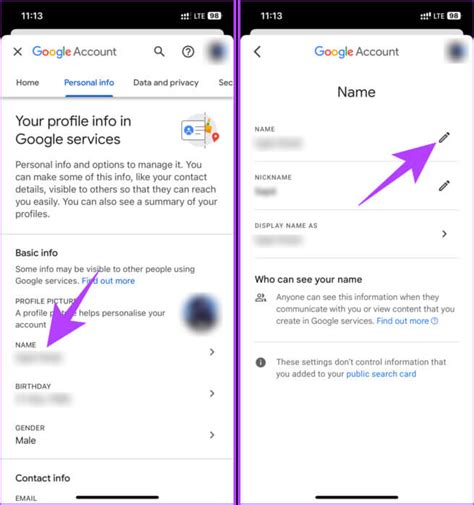 كيفية تغيير اسم Gmail على سطح المكتب والجوال أحلى هاوم
