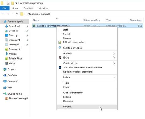 Come Gestire Le Informazioni Personali Memorizzate Nelle Cartelle Di Lavoro Di Excel