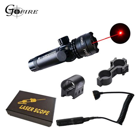 Laser Pointer Green Red Dot Tactical Hunting Rifle Gun Laser Outside