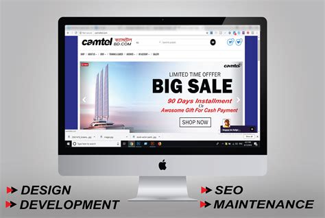 wordpress and shopify website design and develop with white hat or