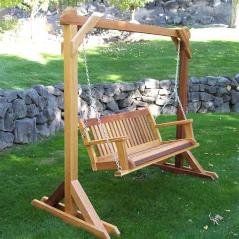Swing Stands Wood