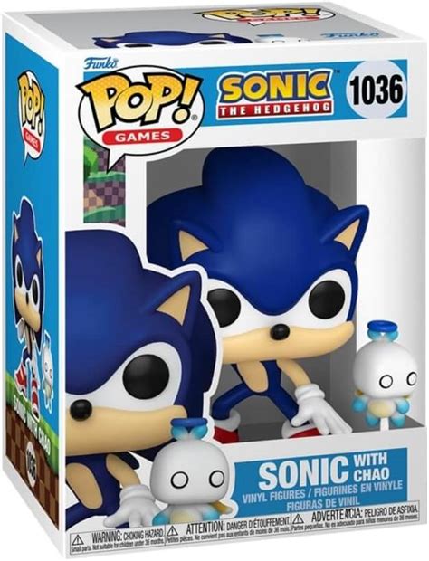 Funko Pop Sonic E Chao Sonic The Hedgehog Loja Happy Nerd
