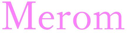 Merom Name For Girls Meaning Popularity And Origin