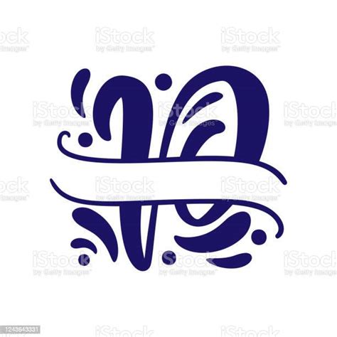 분할 문자 P 이름 벡터 손으로 그린 서예 꽃 모노그램 또는 로고 소용돌이와 컬대문자 문자 웨딩 플로럴 디자인 결혼식에 대한 스톡 벡터 아트 및 기타 이미지 Istock