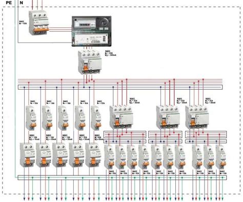 Монтаж щитка для квартиры: схема, сборка, установка и подключение ...
