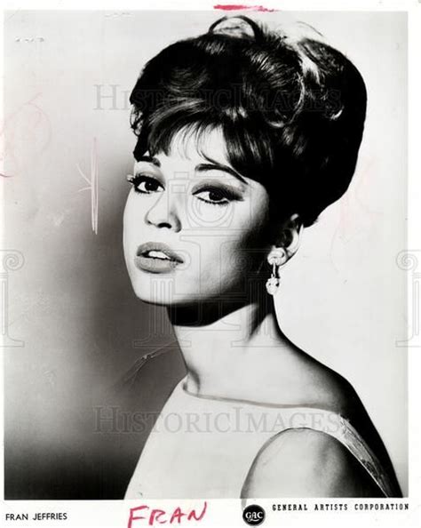 1966 Press Photo Fran Jeffries American Actress Actresses Press