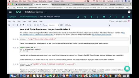 Using Data Science Experience Dsx To Extract Insights From Ny
