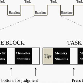 Graphical Description Of Task Design Baseline Lower Left And Task Download Scientific