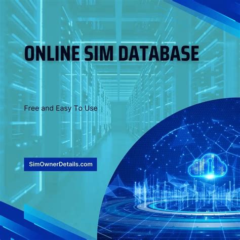 Online Sim Database Pak Sim Details Online 2025