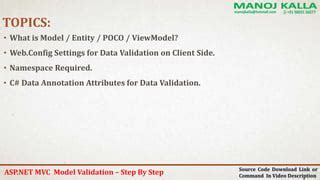 09 Asp.Net MVC Data Validation.pptx