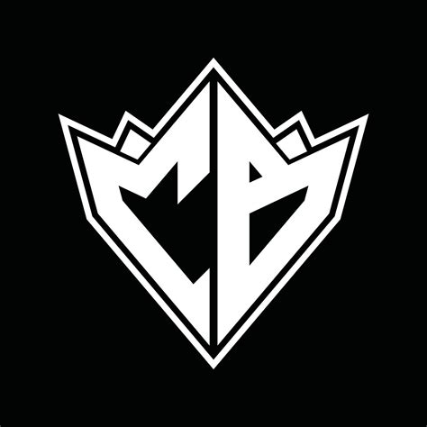 Cb Logo Monogram Design Template 16154560 Vector Art At Vecteezy