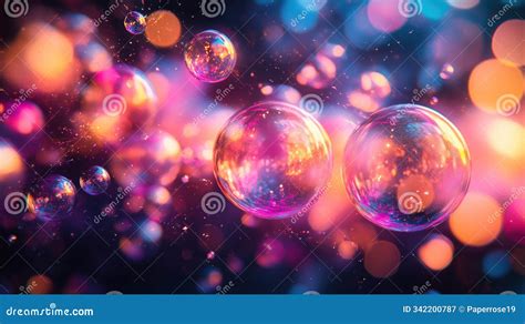 Background With An Abstract Array Of Floating Stock Image Image Of Background Shape 342200787