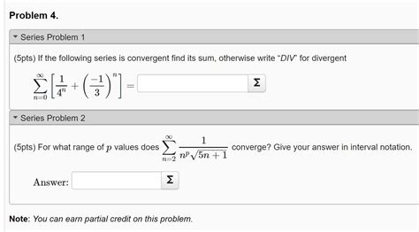 Solved Problem Series Problem Pts If The Following Chegg Com
