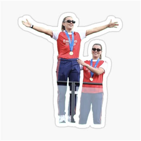 Katie Mccabe And Steph Catley Sticker For Sale By Joshjdss1 Redbubble
