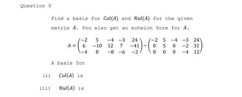 Solved Question Consider The Vectors Chegg