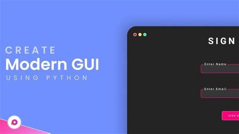 Creating A Futuristic Gui Using Python Genspark