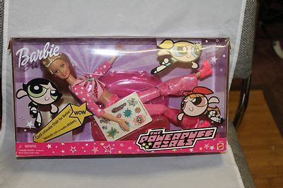 Barbie Doll 2000 Powerpuff Girls Special Edition New In Box Free