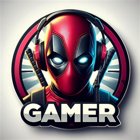 Gamer Logo For Dead Pool Premium Ai Generated Image