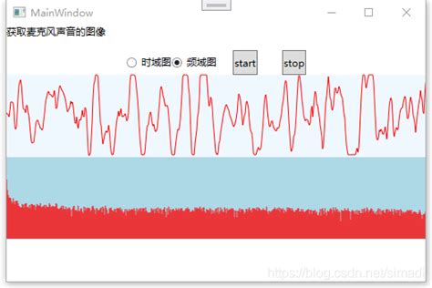 c wpf 实时显示麦克风音频波形图 音波图 wpf csdn博客
