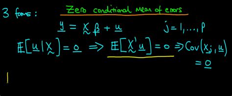 Zero Conditional Mean Assumption Stata Design Talk