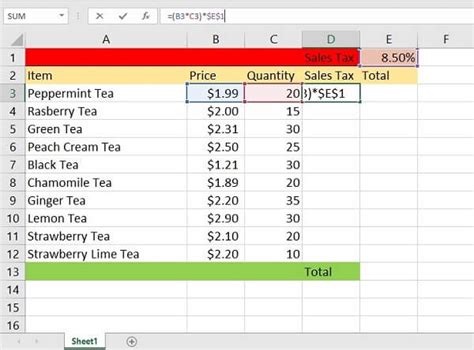 What Is An Absolute Reference In Excel