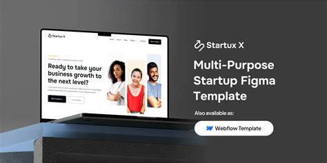 Startux X Startup Figma Template Figma