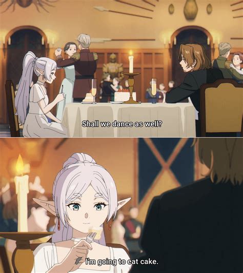 Frieren Refusing To Dance It Is Possible To Remove The First Sub R Memetemplatesofficial