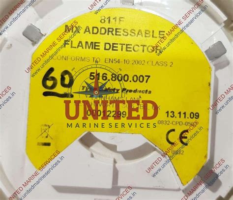 Tyco 811f Mx Addressable Flame Detector 516800007 United Marine