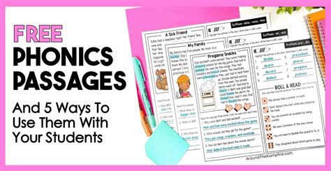 Free Decodable Phonics Passages And 5 Skills To Teach With Them Around