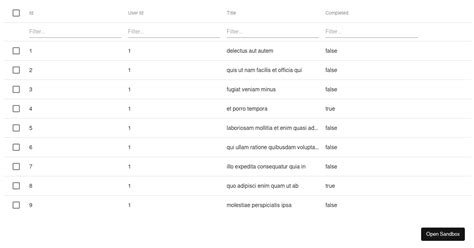 DevExterme Grid React Typescript Codesandbox