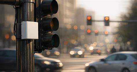 White Boxes On Traffic Lights Explained Not Cameras