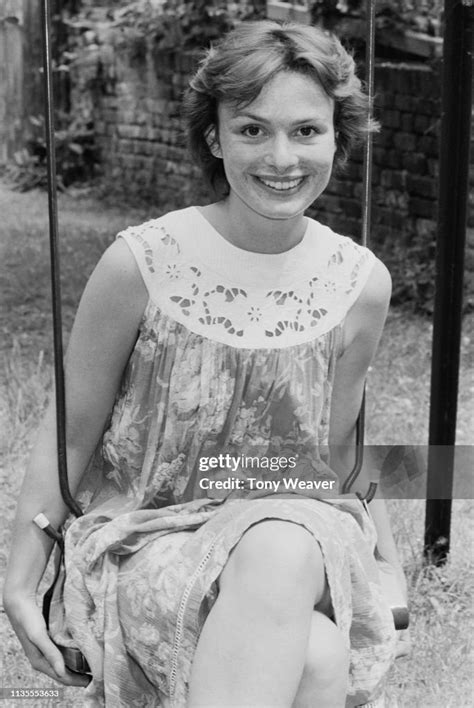 English Actress Lucy Gutteridge Sitting On A Swing Uk 23rd News Photo Getty Images
